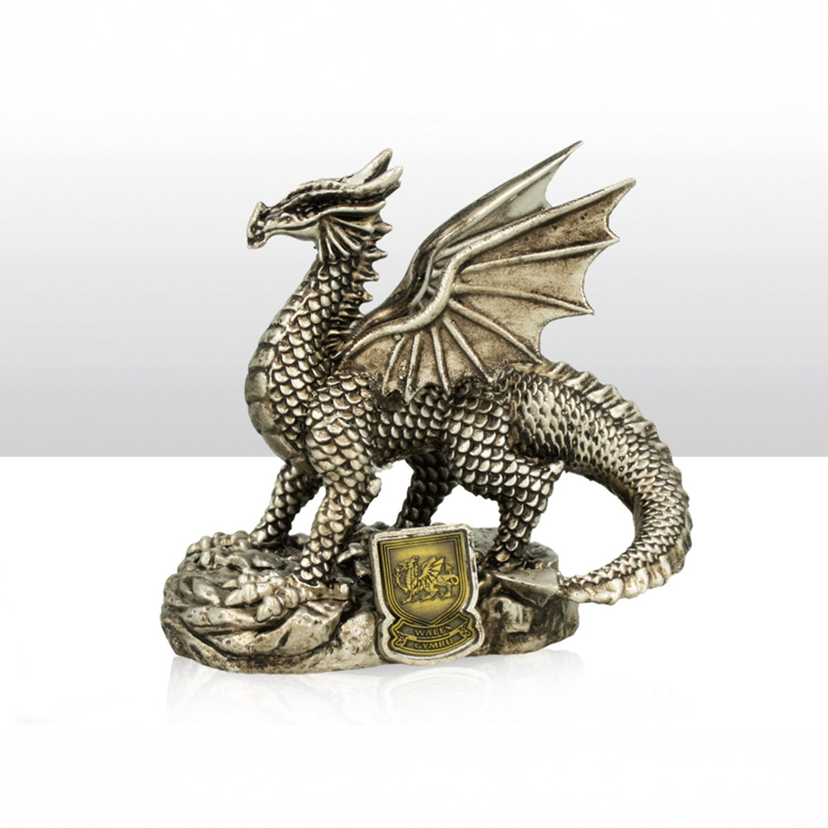 Wales Red Dragon Pewter Figure 0012 – ManavUK