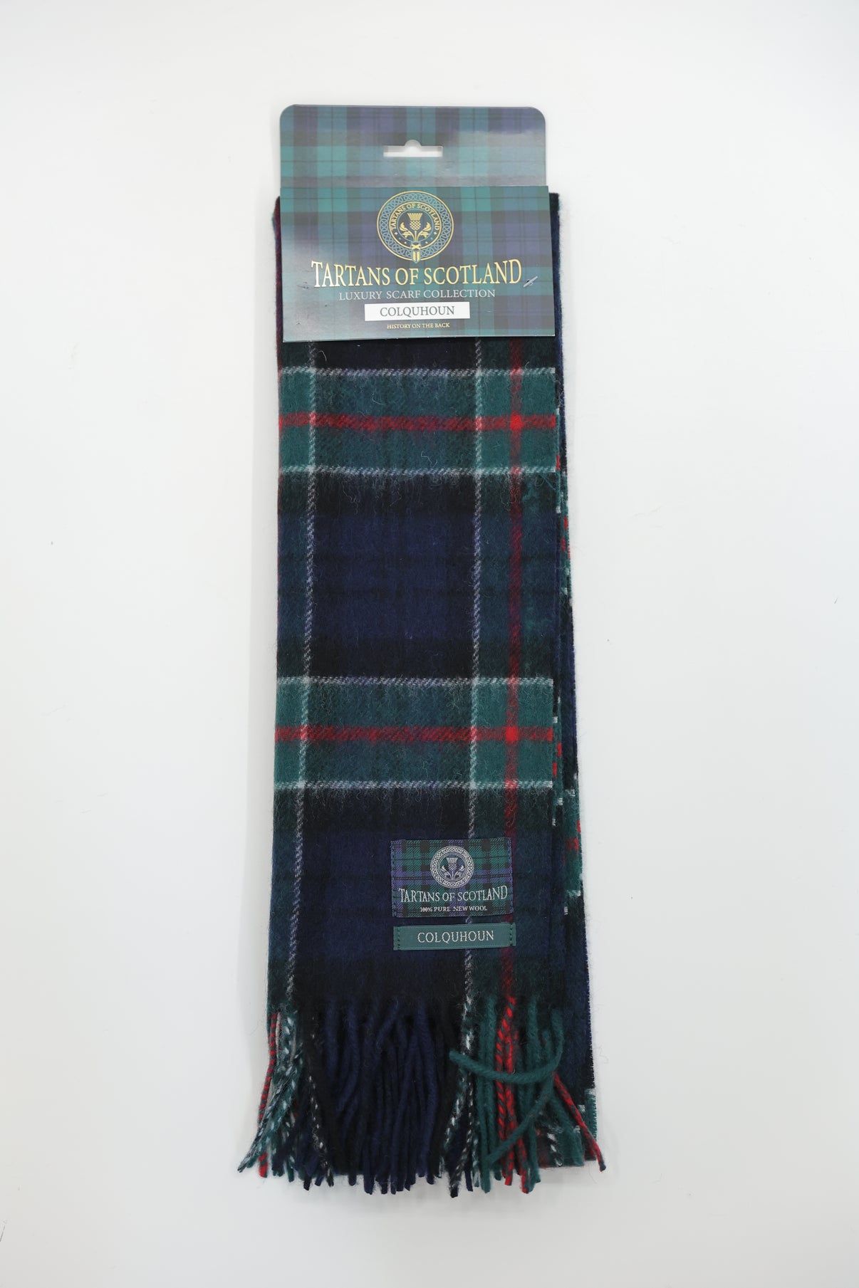 Tartans of Scotland Clan Scarf Colquhoun – ManavUK