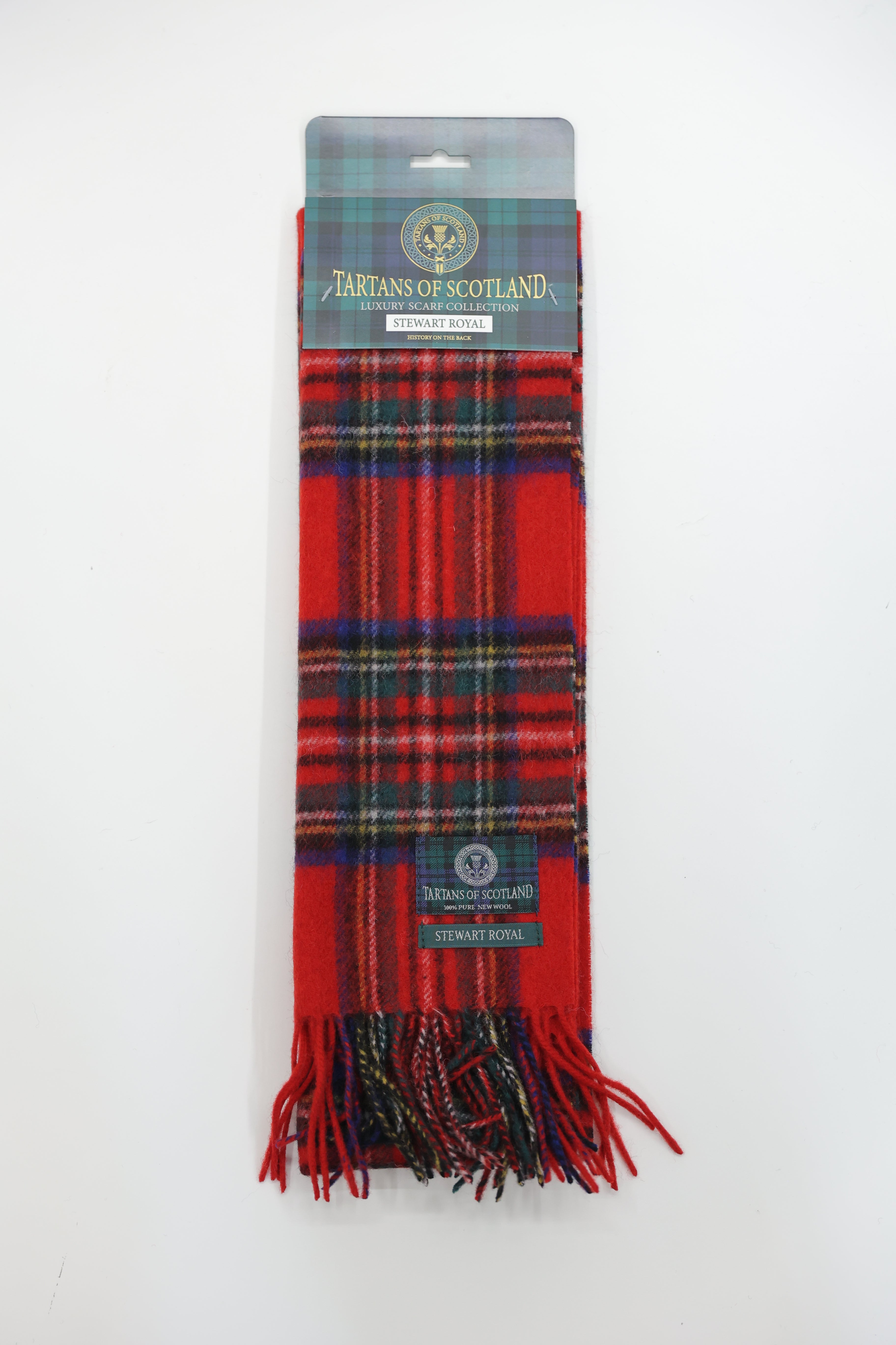 Tartans of Scotland Clan Scarf Stewart Royal – ManavUK