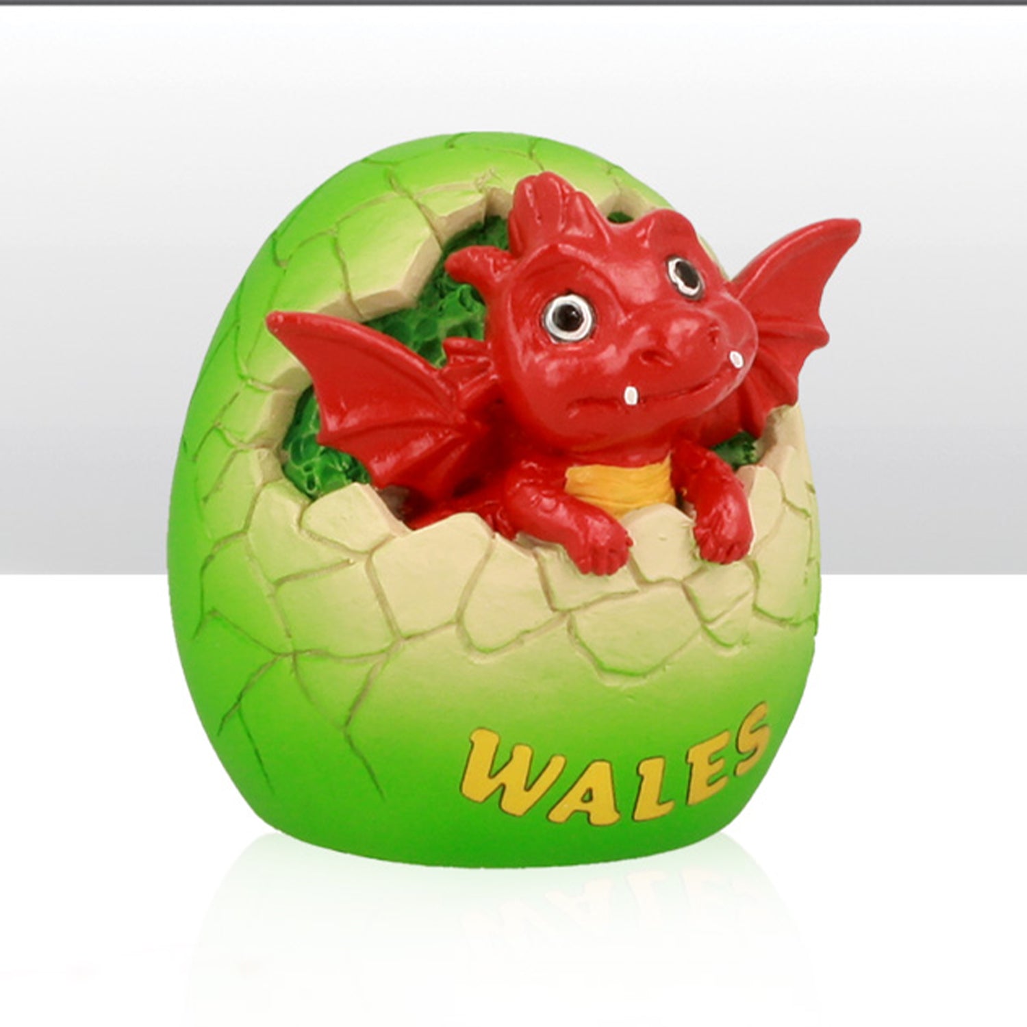 Cute Wales Dragon In Egg Painted Figure 6.5cm – ManavUK