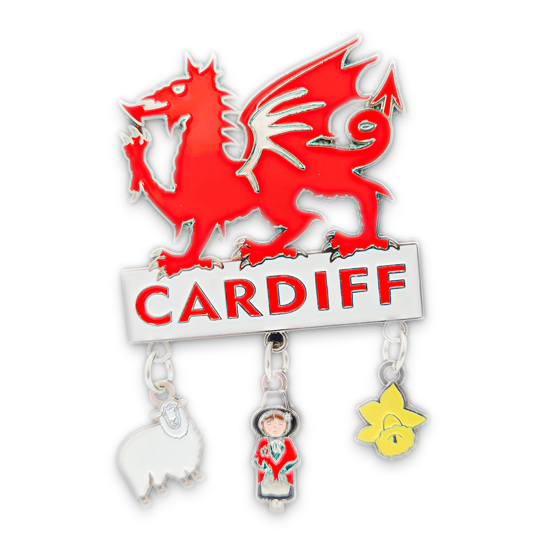 Cardiff Dragon Charm Magnet (MG007) – ManavUK